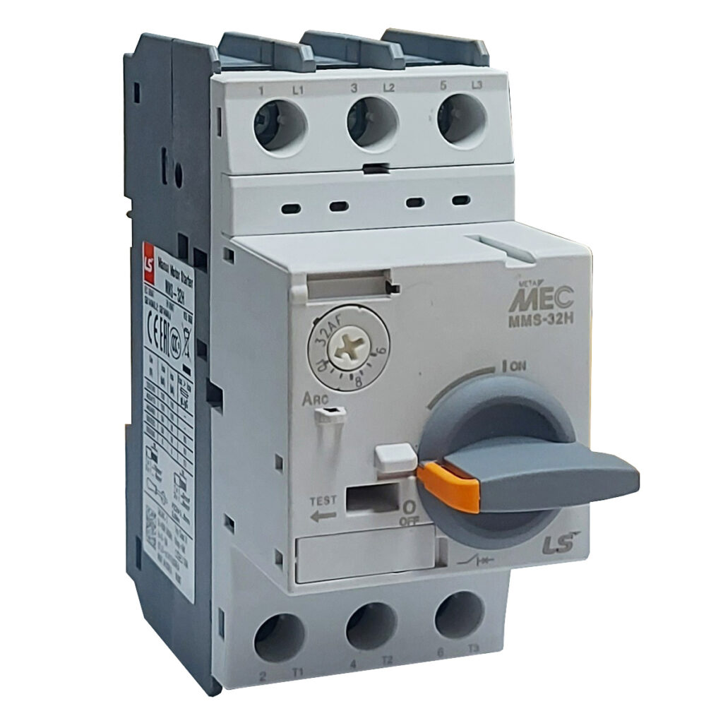 Guardamotor LS MMS-32H (6-10A) Tipo Giratorio – Ingecom Eléctricos SAS