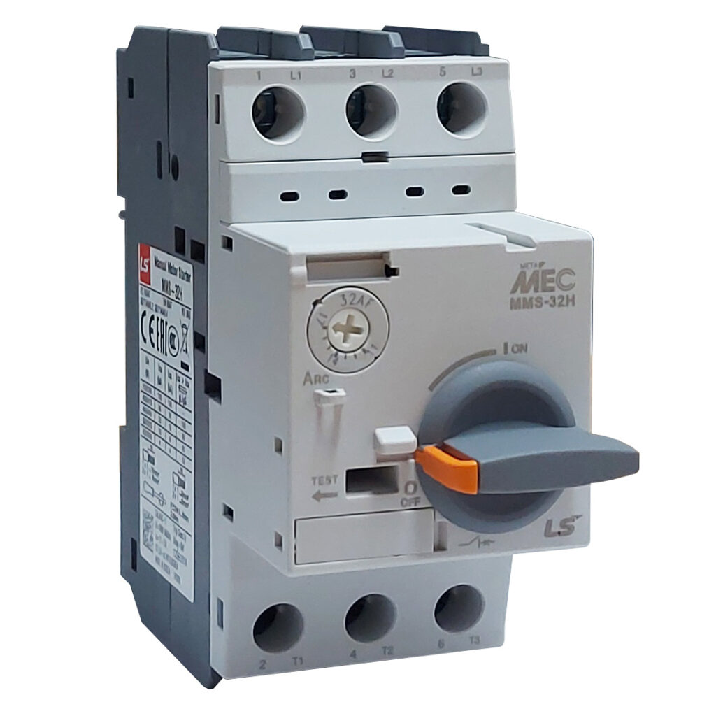 Guardamotor LS MMS-32H (11-17A) Tipo Giratorio – Ingecom Eléctricos SAS