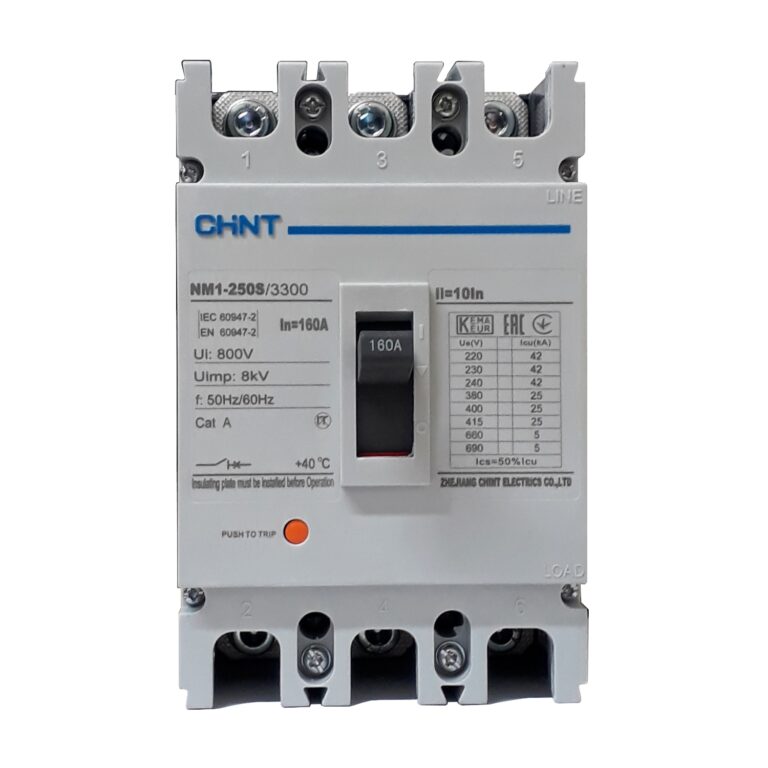 Breaker Industrial Trifásico Chint 160A – Ingecom Eléctricos SAS