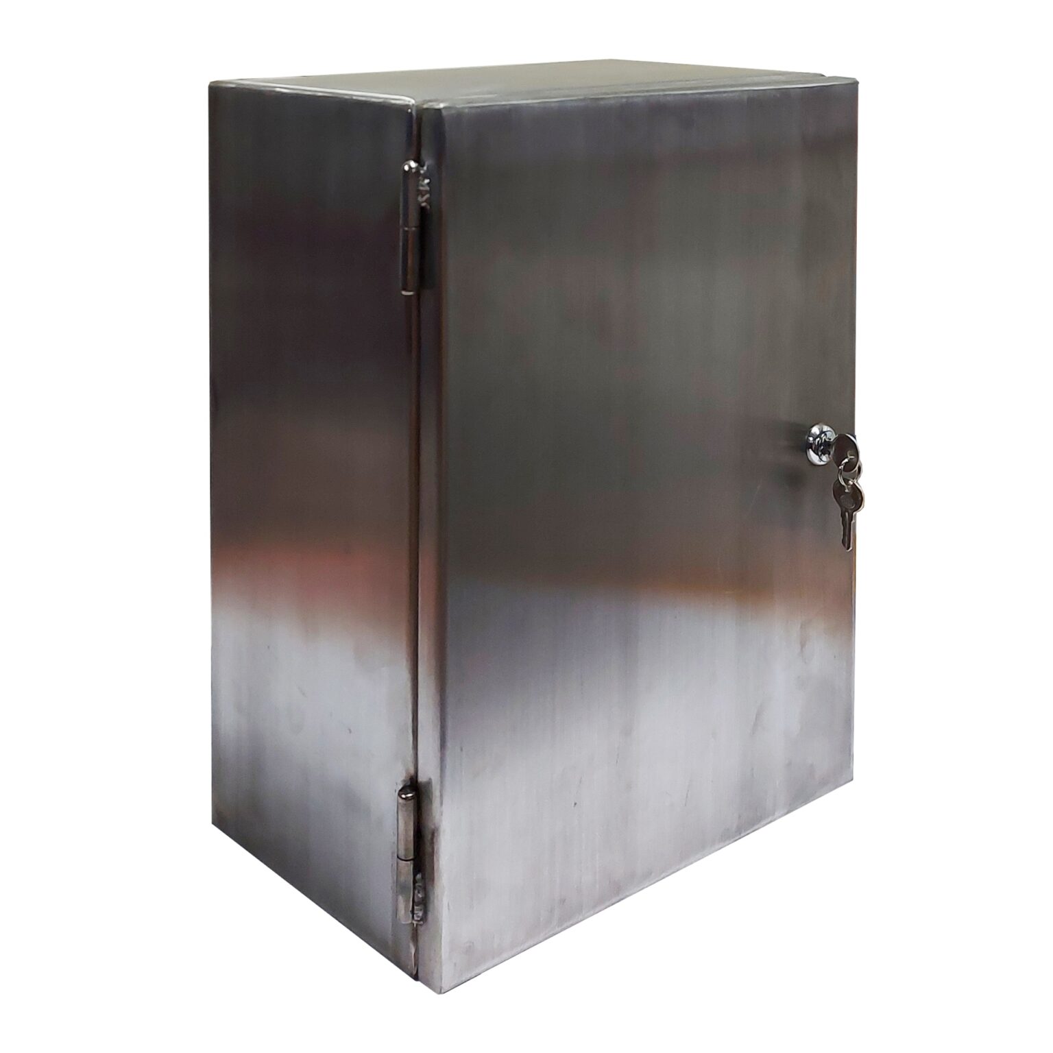 Cofre en Acero Inoxidable Doble Fondo 40x30x20cm – Ingecom Eléctricos SAS