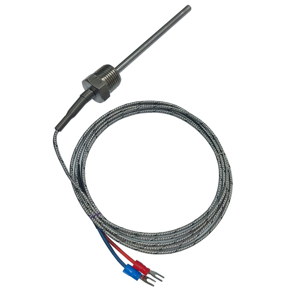 Termocupla Tipo J, Rosca de 1/2″ NPT – Bulbo de 1/4″ x 4″ – Ingecom ...
