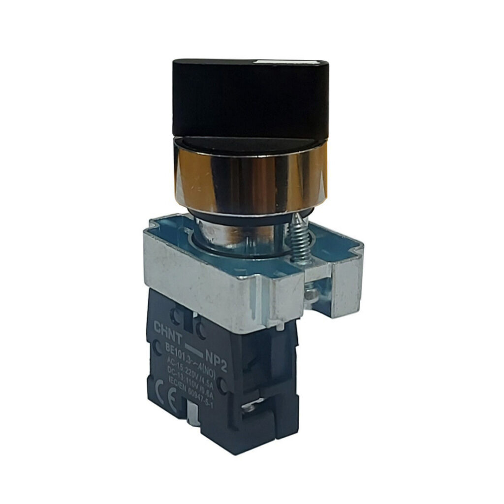 Selector de Muletilla 22mm | 2 Posiciones – CHINT – Ingecom Eléctricos SAS