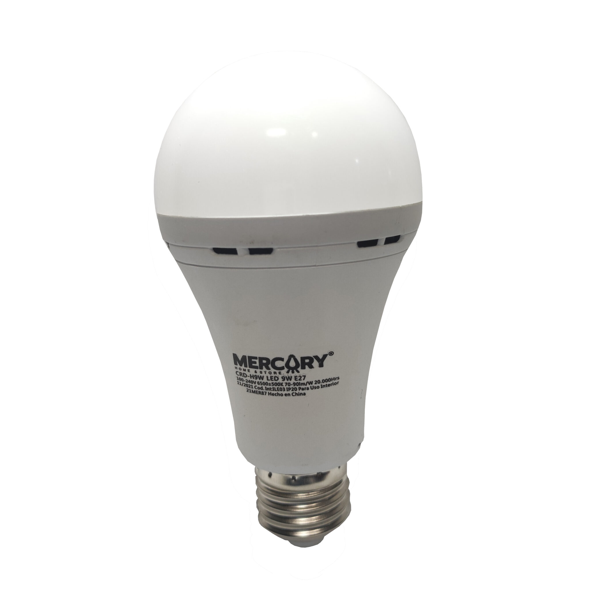 BOMBILLO LED EMERGENCIA 9W MERCURY – Ingecom Eléctricos SAS