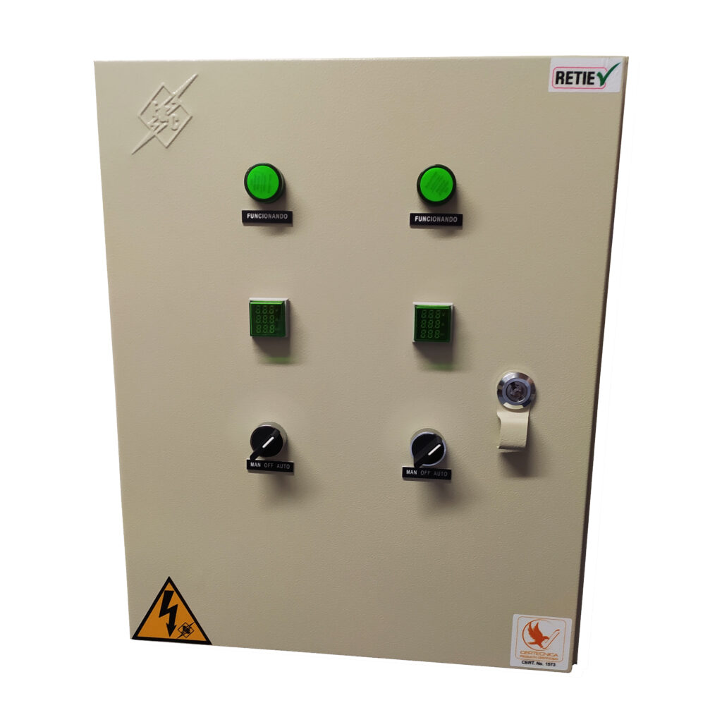 TABLERO DE CONTROL DE MOTO BOMBAS CON SECUENCIADOR 220V – Ingecom ...