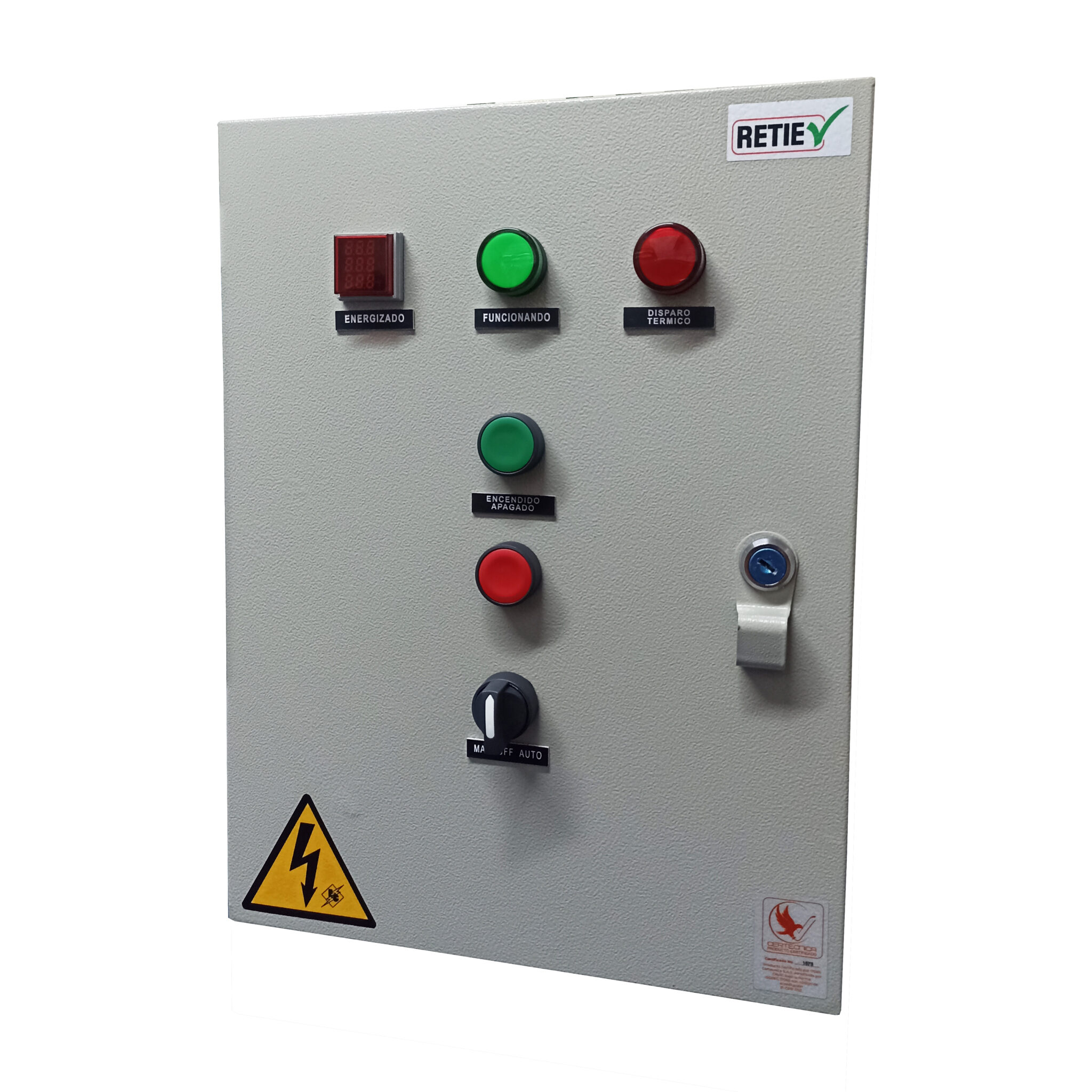 TABLERO DE CONTROL DE NIVEL PARA MOTOBOMBAS 220V – Ingecom Eléctricos SAS